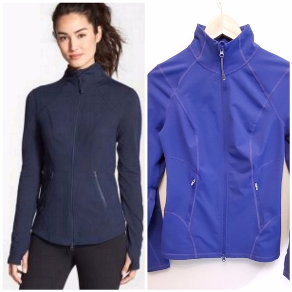 Zella | Jackets & Coats | Zella Physique Full Zip Contoured Seam Jacket ...
